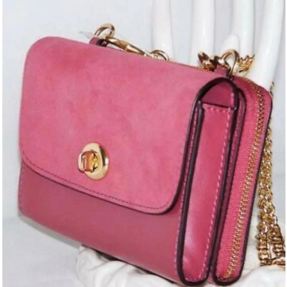 Coach | Bags | Coach Rouge Flap Phone Chain Crossbodymatte Nwt | Poshmark